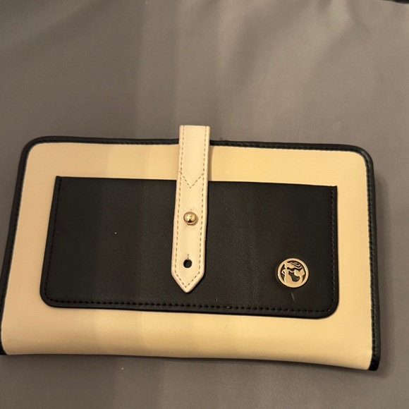 Spartina 449 | Bags | Spartina 449 Black And Cream Leather Accessory ...